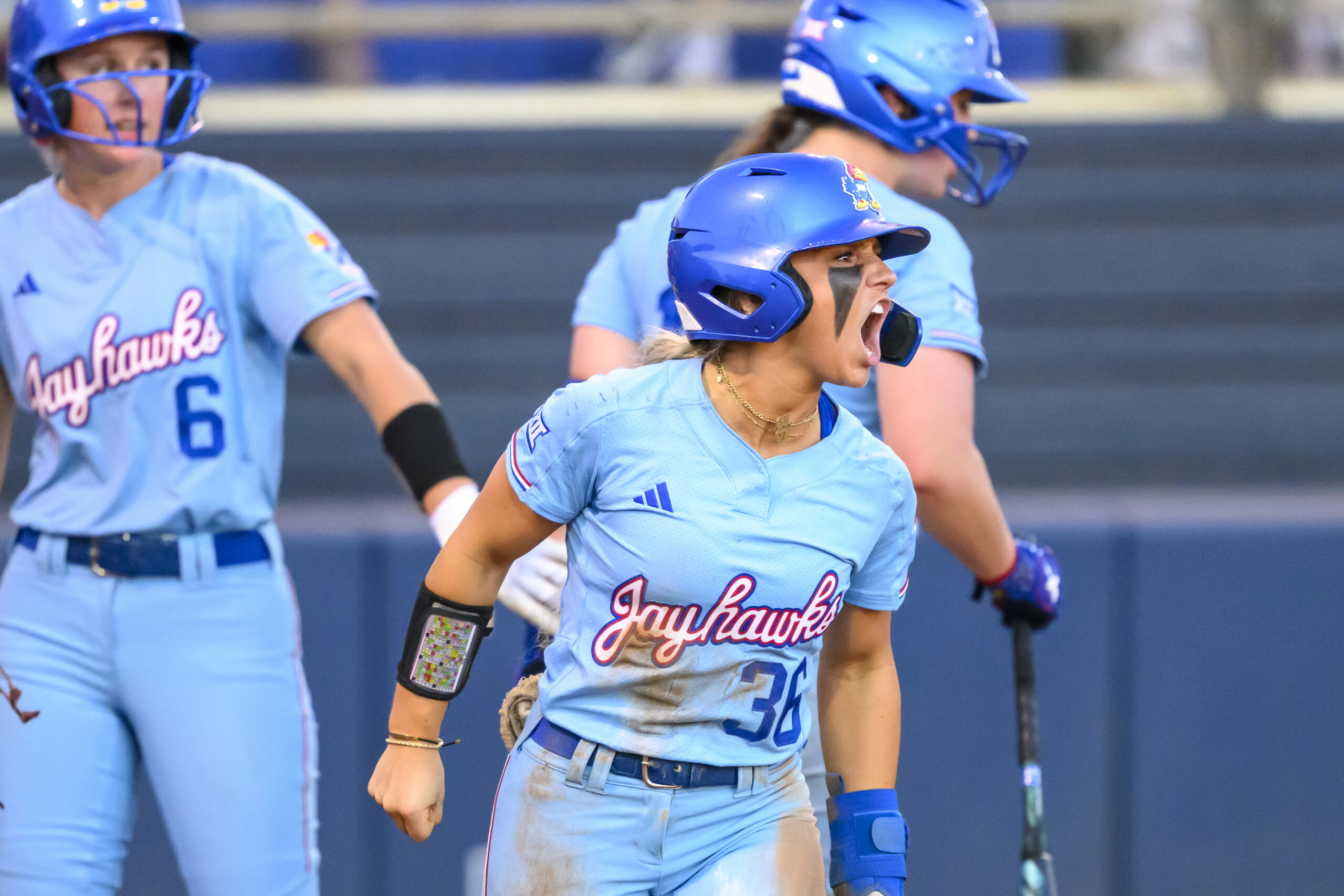 KU softball routs Baylor 12-2 to claim victory in first Big 12 series ...